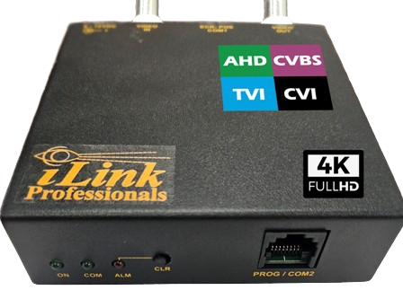 4K CCTV Coax Text Inserter / Overlay interface for POS, Cash Register ...